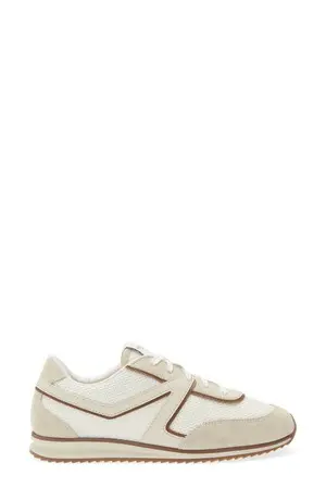 Rag & Bone Retro Trainer Sneaker - White/beige