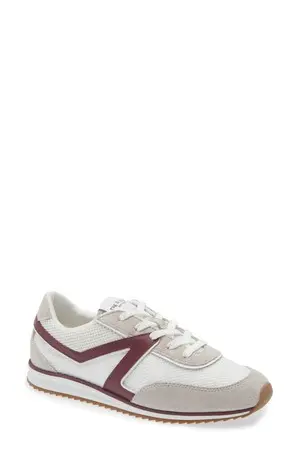 Rag & Bone Retro Trainer Sneaker - White/red