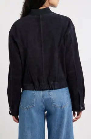 Michael Kors Suede Jacket - Midnight
