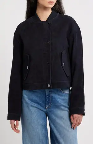 Michael Kors Suede Jacket - Midnight