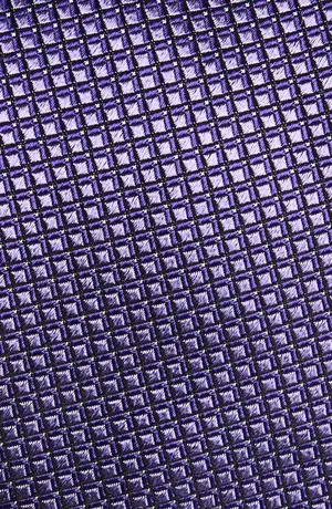 Nordstrom Textured Silk Neck Tie - Purple