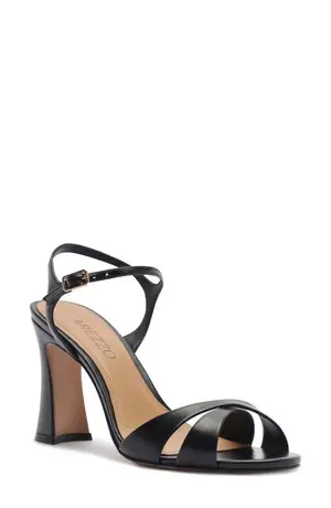 AREZZO Dina Flare Heel Sandal Black