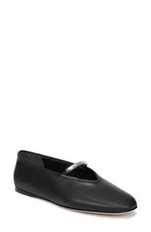 FAVORITE DAUGHTER Maddie Mary Jane Ballet Flat Black