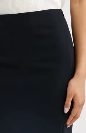 OPEN EDIT The Curator Pencil Skirt - Black