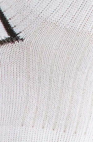 Nordstrom Assorted 5-pack Rib Quarter Socks - White Multi Pack