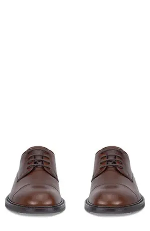 Ecco Metropole Prague Cap Toe Derby - Camel