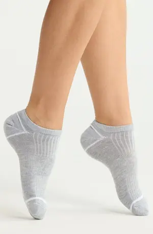 Nordstrom Assorted 5-pack Rib Ankle Socks - White Multi