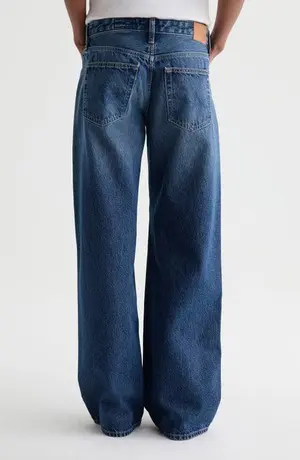 Ag Adria Low Rise Wide Leg Jeans