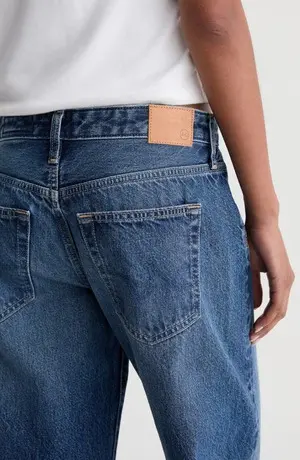 Ag Adria Low Rise Wide Leg Jeans - Capacity