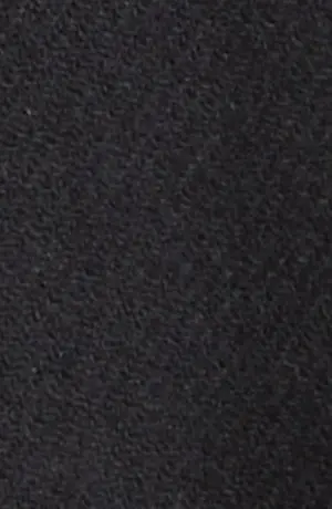 REISS Max Wrapover Wool Blend Coat - Black