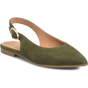 SOFFT Marcella Slingback Pointed Toe Pump - Fern