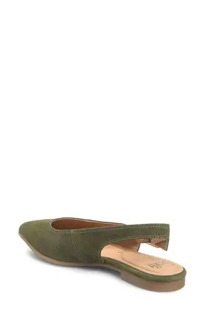 SOFFT Marcella Slingback Pointed Toe Pump - Fern