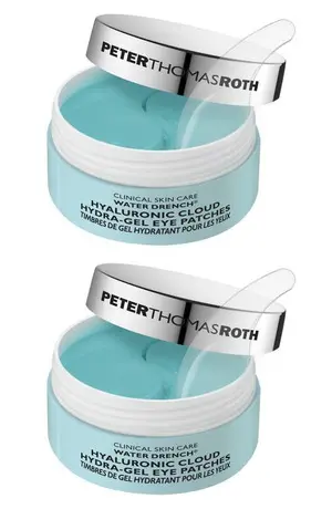 PETER THOMAS ROTH Water Drench® Hyaluronic Cloud Hydra-gel Eye Patches $112 Value - No Color