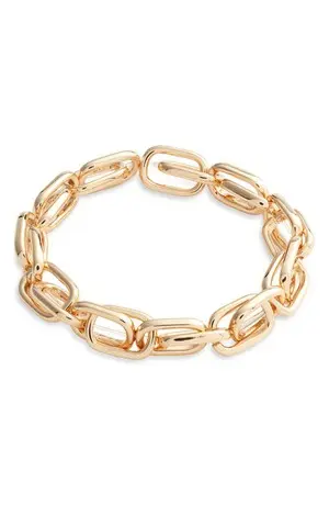 Nordstrom Large Link Stretch Bracelet - Gold