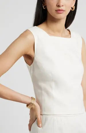 Nordstrom Polished Tube Hoop Earrings Set - Gold