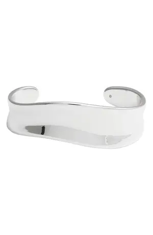 Nordstrom Organic Metal Cuff Bracelet - Silver