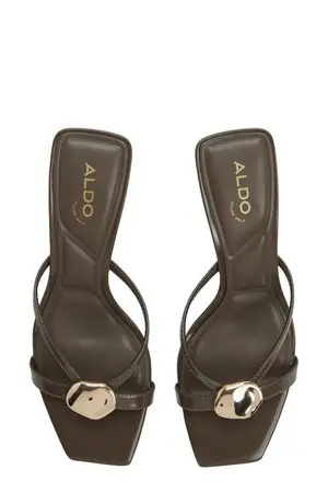 Aldo Berylyn Slide Sandal - Khaki/bronze