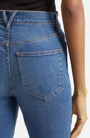 Veronica Beard Cameron High Waist Bootcut Jeans