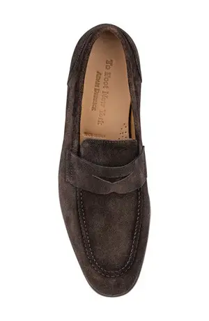 To Boot New York Cambridge Penny Loafer - Brown Suede