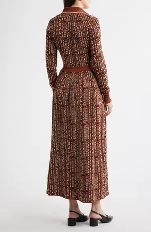 Julia Jordan Long Sleeve Sweater Dress