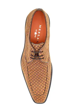 Mezlan Embossed Derby - Tan
