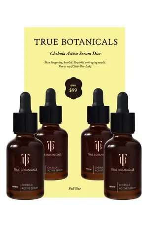 True Botanicals Chebula Active Serum Duo $180 Value