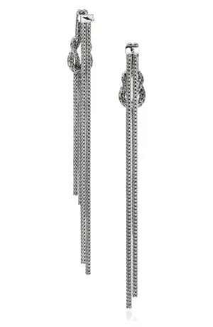 John Hardy Love Knot Drop Earrings