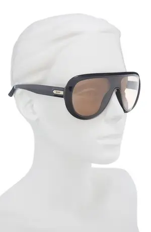 Quay Set List 134mm Aviator Shield Sunglasses