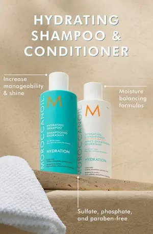 MOROCCANOIL Hydrating Shampoo $56 Value
