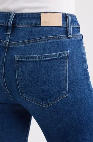 Paige Cindy High Waist Ankle Straight Leg Jeans