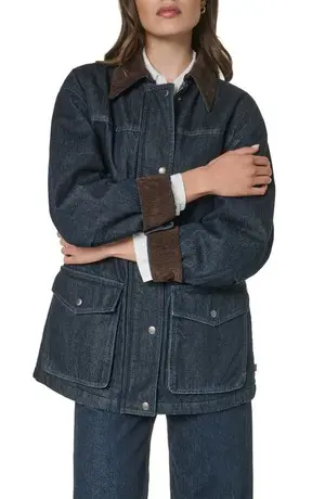 LEVI'S Corduroy Collar Military Jacket - Rinse