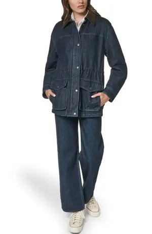 LEVI'S Corduroy Collar Military Jacket - Rinse