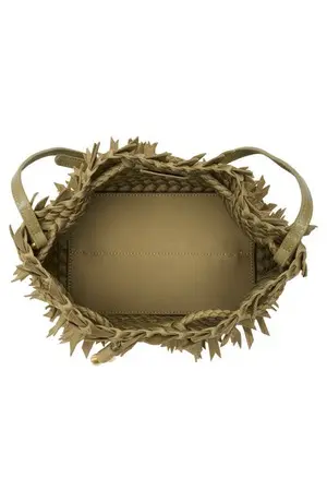 NAGHEDI Gramercy Medium Frayed Bucket Bag