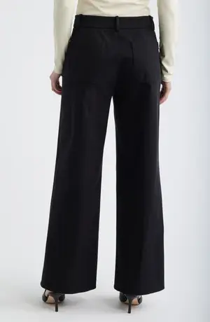 FRAME High Waist Pocket Trousers