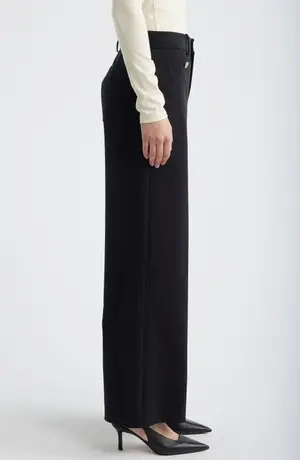 FRAME High Waist Pocket Trousers