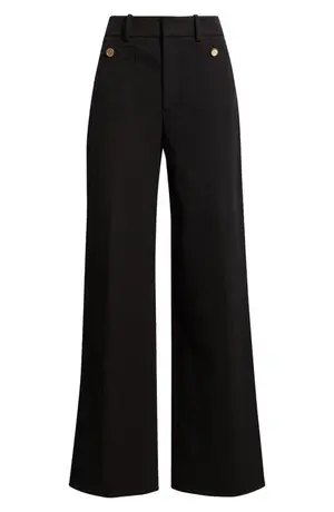 FRAME High Waist Pocket Trousers