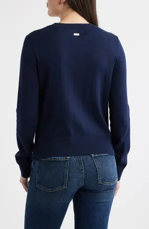Barbour Berkley Intarsia Cotton & Cashmere Sweater