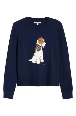 Barbour Berkley Intarsia Cotton & Cashmere Sweater
