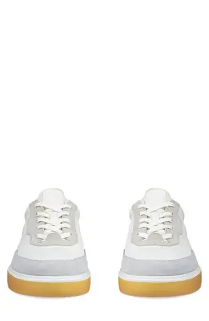 Ecco Street Court Low Top Sneaker - Concrete/white