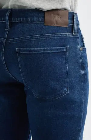 Paige Federal Slim Straight Leg Jeans In Dark Wash