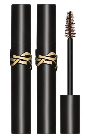 Saint Laurent Lash Clash Extreme Volume Mascara Duo $72 Value - No Color