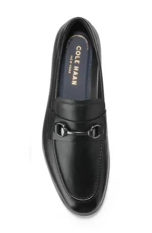 Cole Haan Wyeth Grand Bit Loafer - Black/black