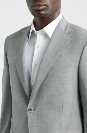 HERITAGE GOLD Mélange Zegna Wool Suit