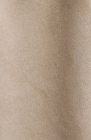 Sam Edelman Faux Suede Jacket - Bone