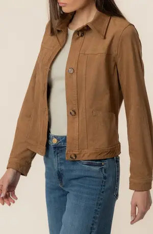 Kut From The Kloth Matilda Trucker Jacket - Whiskey