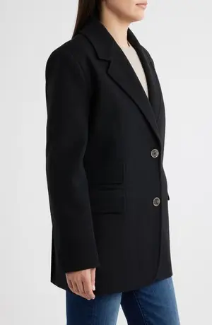 CECE DUPRAZ Oversize Single-breasted Blazer - Black