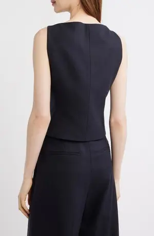 Theory Boatneck Vest