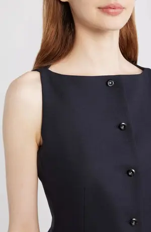 Theory Boatneck Vest