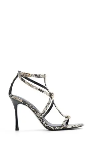 Aldo Novalya Ankle Strap Sandal - Black Combo