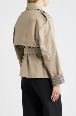 Rag & Bone Bonnie Crop Trench Coat